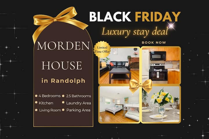 17 - 4br Randolph | Cozy Single House - Norwood, MA