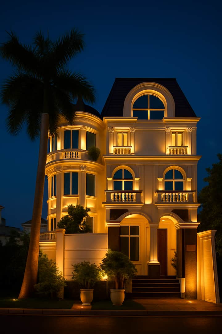 Royal Castle-10br/pool/ktv/sauna/gym/bbq Garden - Hô Chi Minh-Ville