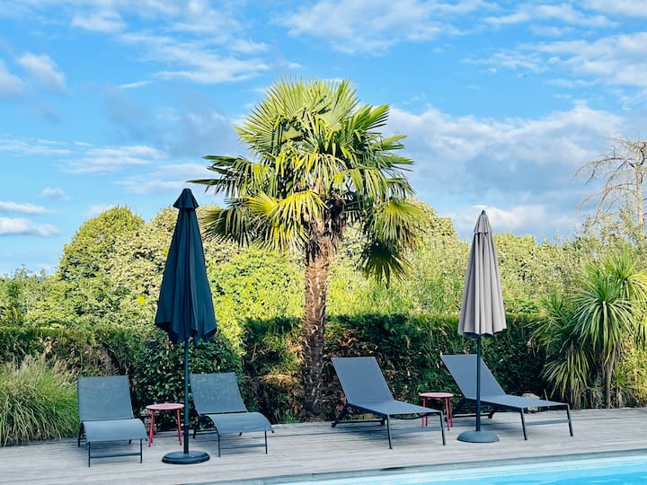 Grande Maison Avec Piscine - Baskenland
