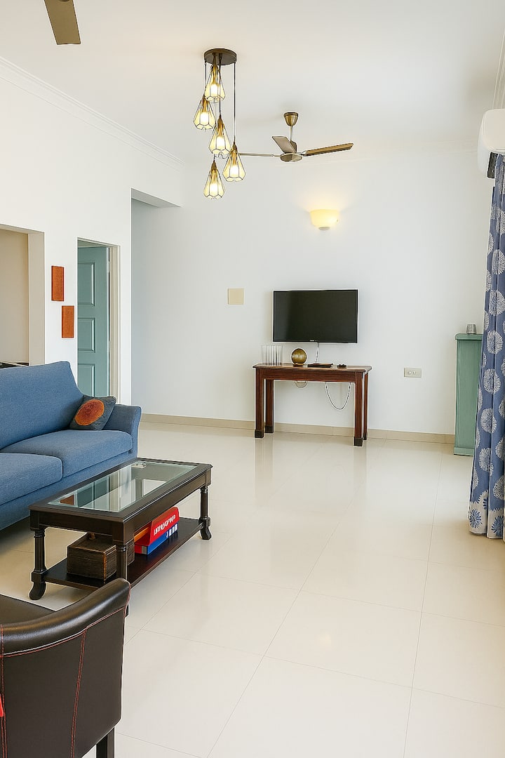 2bhk | Aqua Nest Stay| 500m To Beach, Pub & Casino - Goa