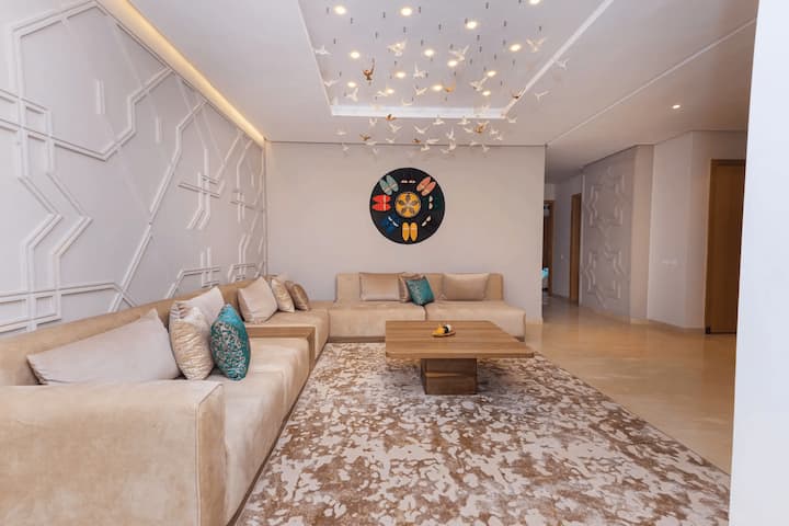Bright Marina 3br Apartment - Rabat