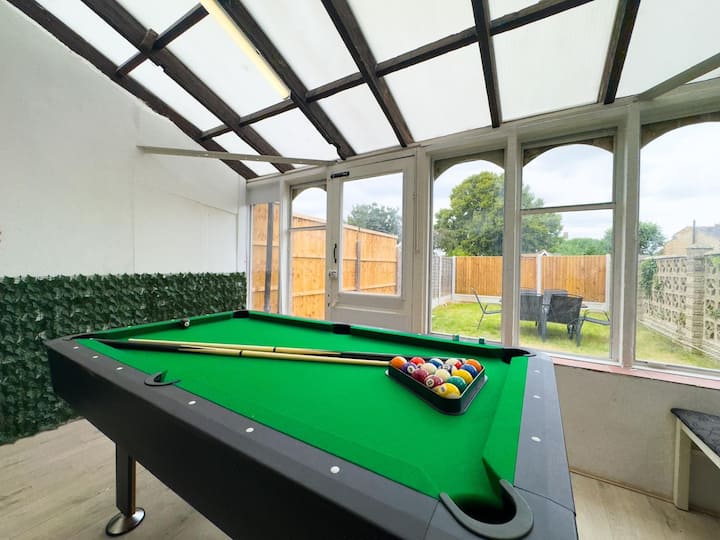 Snooker&serenity- Garden Stay - Southend-on-Sea