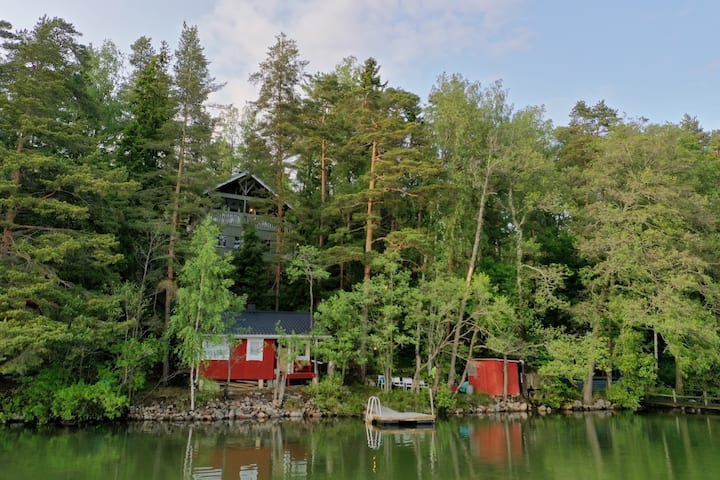 Mökki Turussa Järven Rannalla - Kaarina