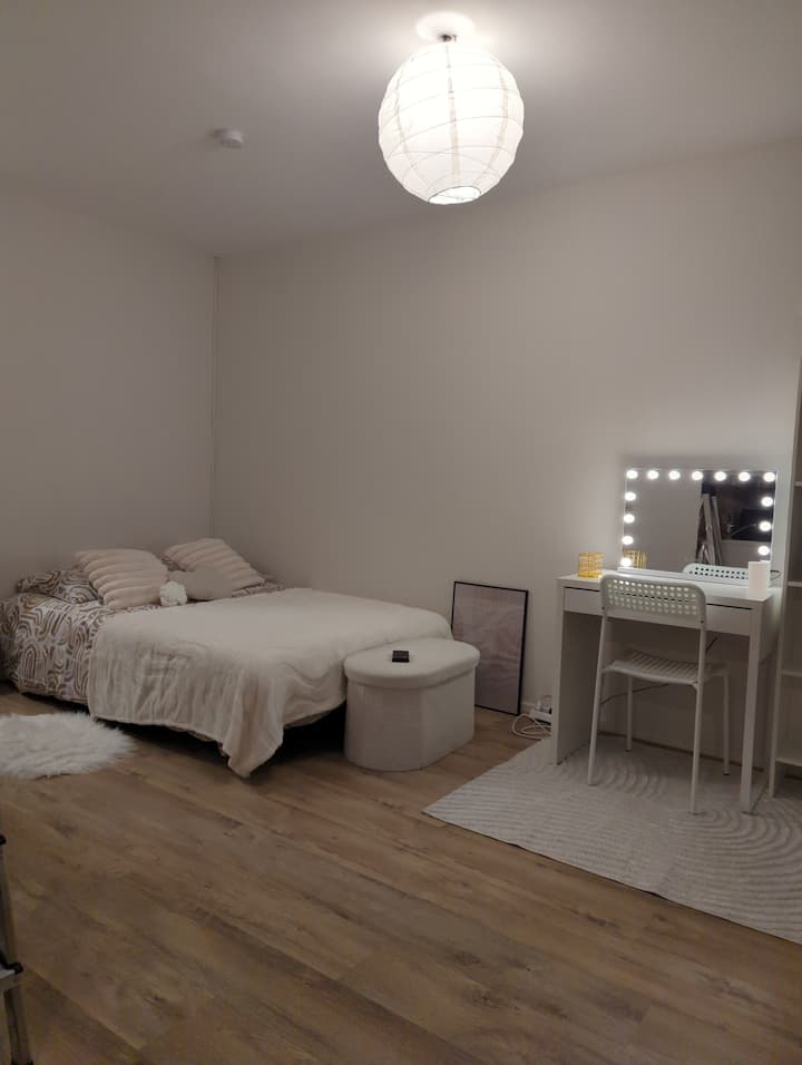 Appartement Meublé Lumineux & Moderne - Balcon - Annecy