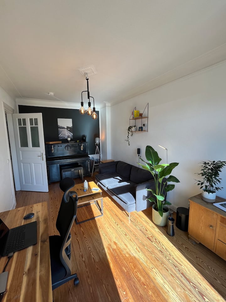 Eppendorfer Altbauwohnung Am Hayns Park Mit Balkon - Hamburg