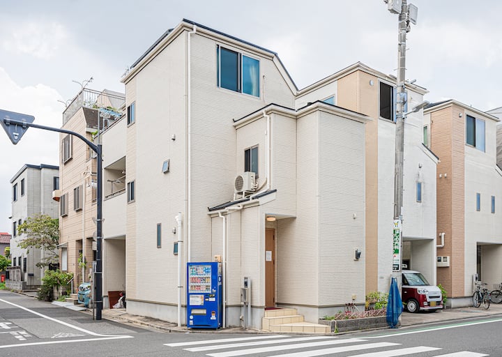 90㎡4ldk一軒家、駅徒歩 8 分,最大9人、家族向け - Misato