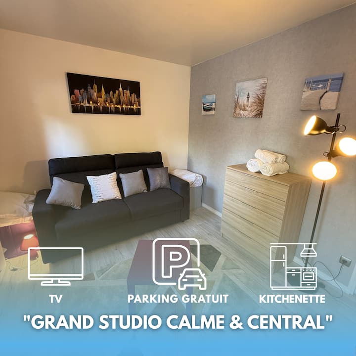 Grand Studio Calme & Central - Beauvais