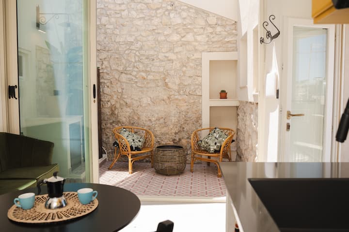 Casa Cucunci-cortiletto - Módica