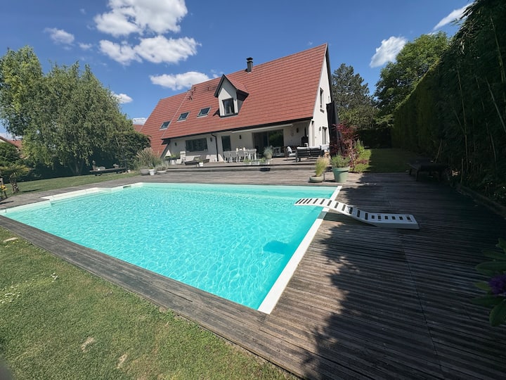 2 Chambres Petit Dej. Inclus Et Piscine Chauffée - Marckolsheim