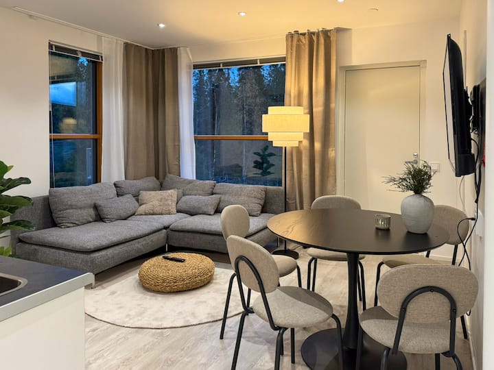 Modern New Apartment Incl. Cleaning & Wifi - Kuusamo
