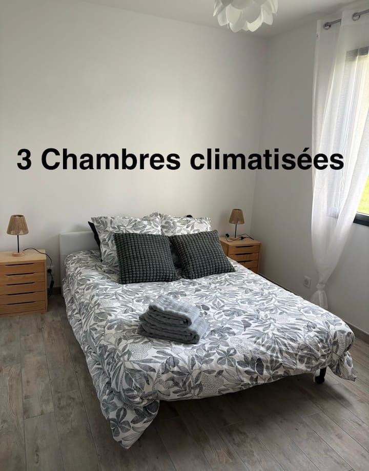 3 Chambres, 3 Lits, Aux Portes De Bergerac - Bergerac