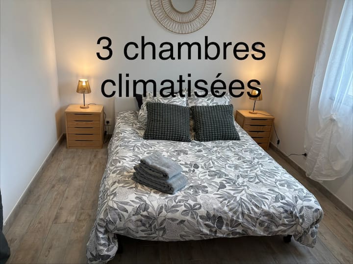 3 Chambres, 3 Lits, Aux Portes De Bergerac - Bergerac