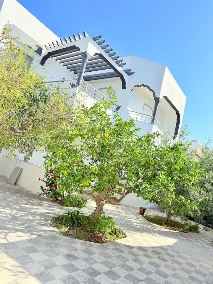 Bay House Villa à 500m De La Plage à Salakta - Al-Mahdijja