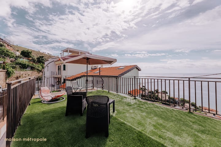 Alassio Hill House, Sea View & Terrace - Alassio