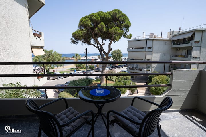 Calypso - Sea View Apartment In Nea Makri - Неа-Макри