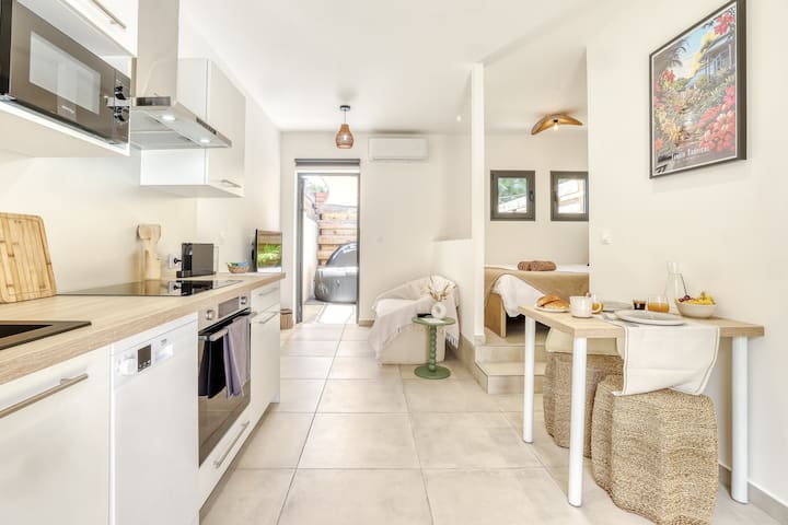 Le Ti Nid' Abord, Jacuzzi, Terre-sainte - Saint-Pierre