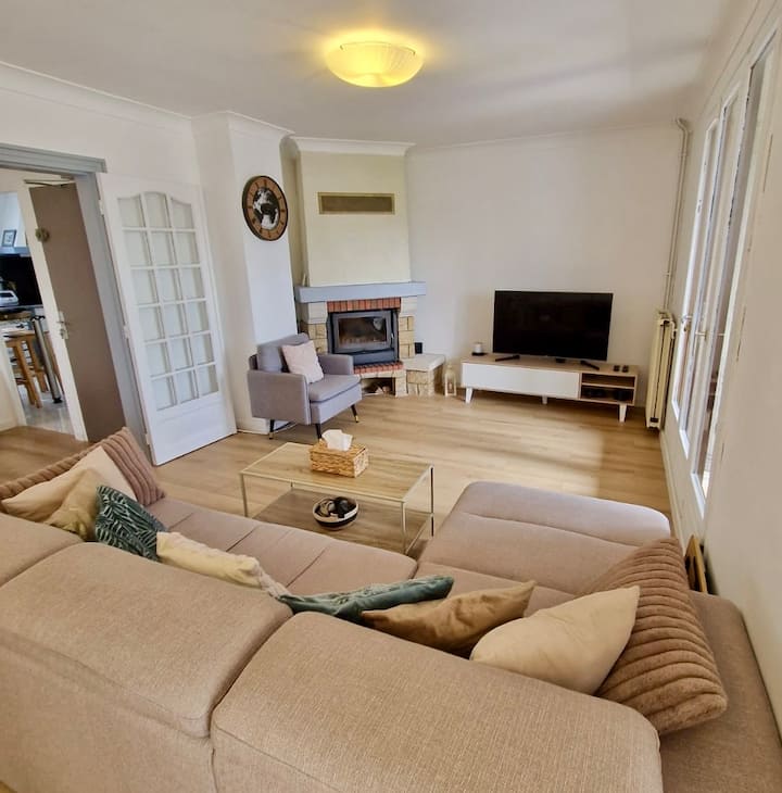 Spacieux T2 Calme & Confort + Parking Gratuit - Mantes-la-Jolie