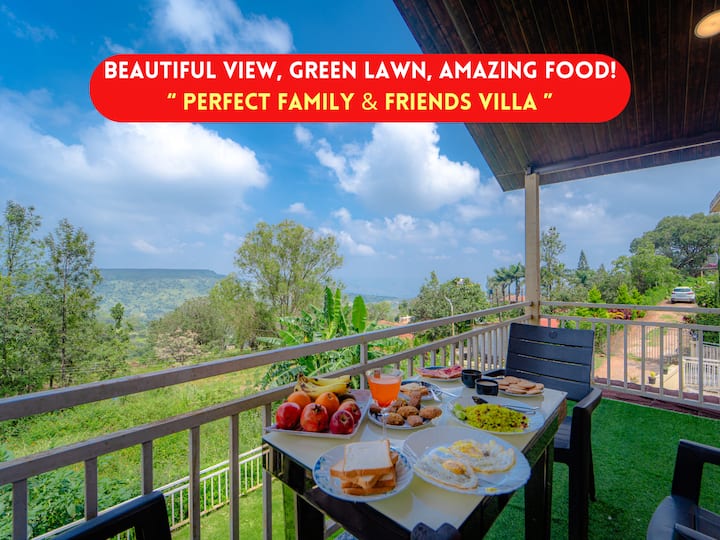 Fernstone 4bhk Pool Villa, Garden, Bbq, Home-cook! - Wai