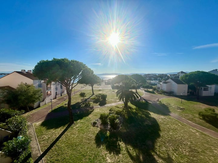 Vue Lac, Piscines, Clim & Wifi Pour 4 Personnes - Saint-Laurent-de-la-Salanque