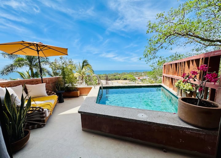 Suite Vue Mer Et Piscine Privée - Mexico