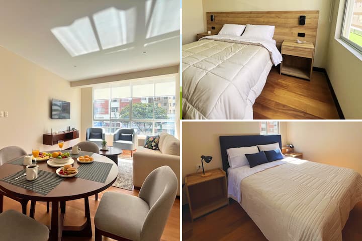 Nuevo Elegante Con Terraza| 2hab Ensuites|ub Clave - La Paz, Bolivie