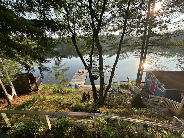 Lakefront Muskoka Retreat W/sauna•fire Pit•dock - Gravenhurst