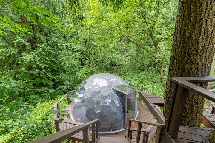 Crystal Dome · Private Stargazing W/panoramic View - Everett, WA