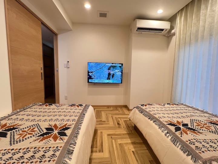 おしゃれリノベ1dk宿！池袋駅6分＆静かな環境！銀座・新宿・渋谷直通で観光便利、買物・外食も楽々！ - Ikebukuro