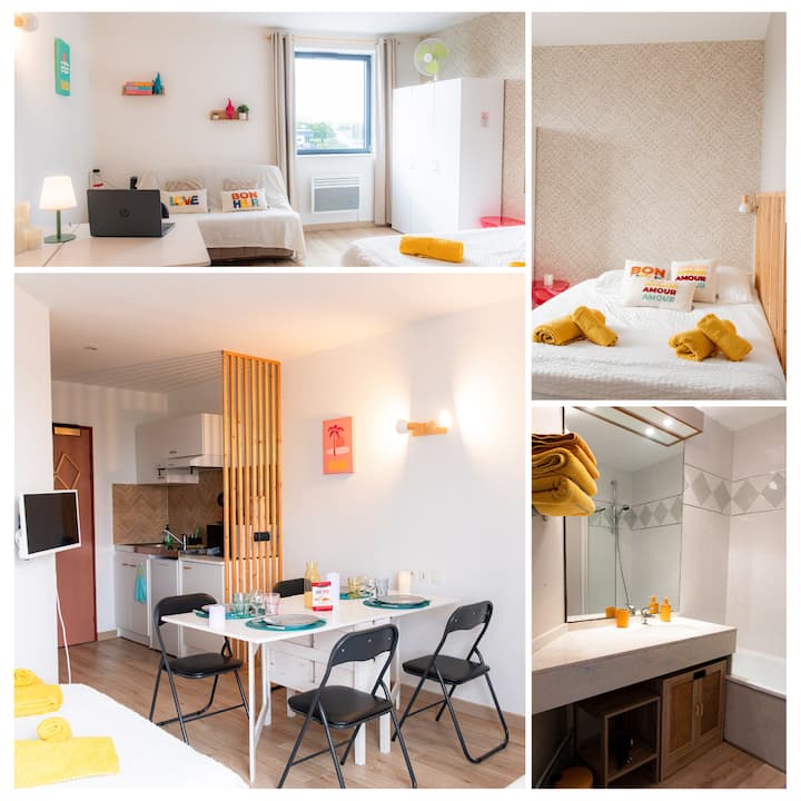 Studio Aquascope / Futuroscope - Parking + Wifi - Jaunay-Clan