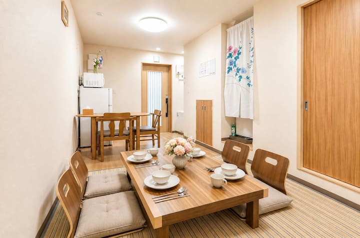 5ppl 2br Japanese House丨4 Mins Walk To Sta.丨namba - Umeda