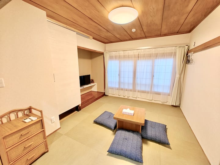 9-min To Nippori|japanese Tatami Room|3ppl - Ueno