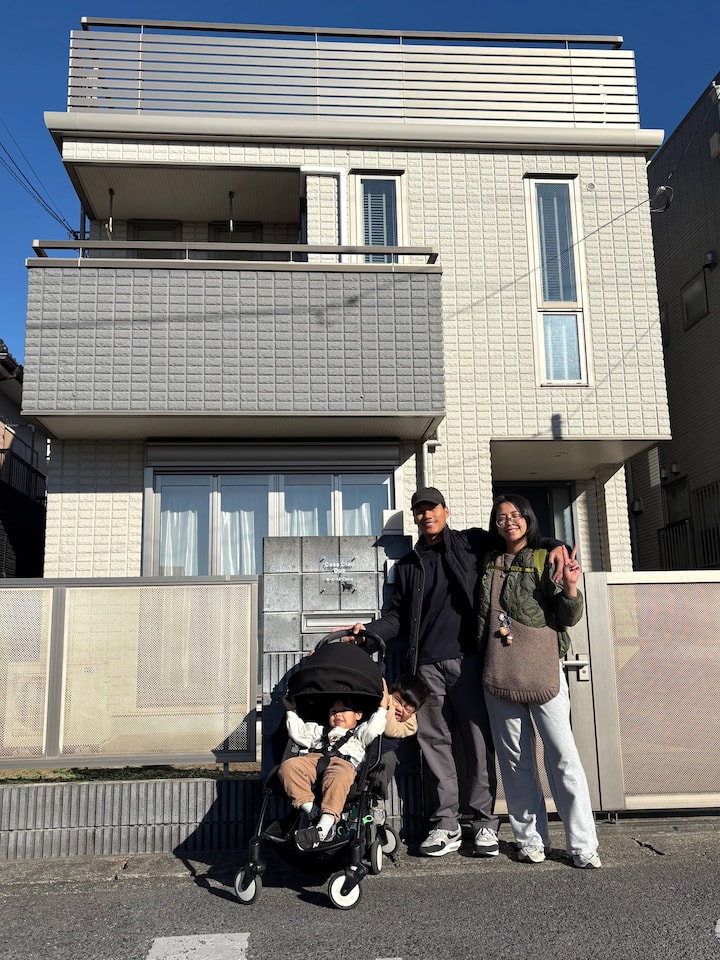 Casa Ciao Due クィーンベッド3台、大和駅徒歩10分、厚木基地近く、各地へアクセス良好。 - Yamato