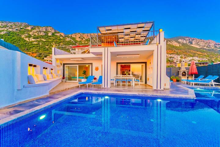 Halal Villa Muhafazakar Overseen Villa In Kalkan - Turquie