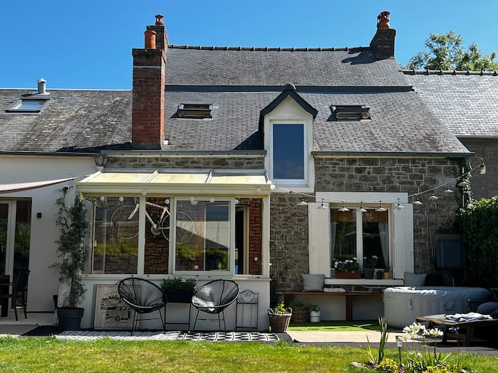 Maison Dinard Charme & Tranquillité Jardin Et Mer - Saint-Malo