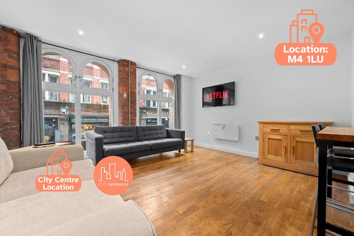 1 Bed Northern Quarter Flat | City Centre - Piccadilly Station - Manchester