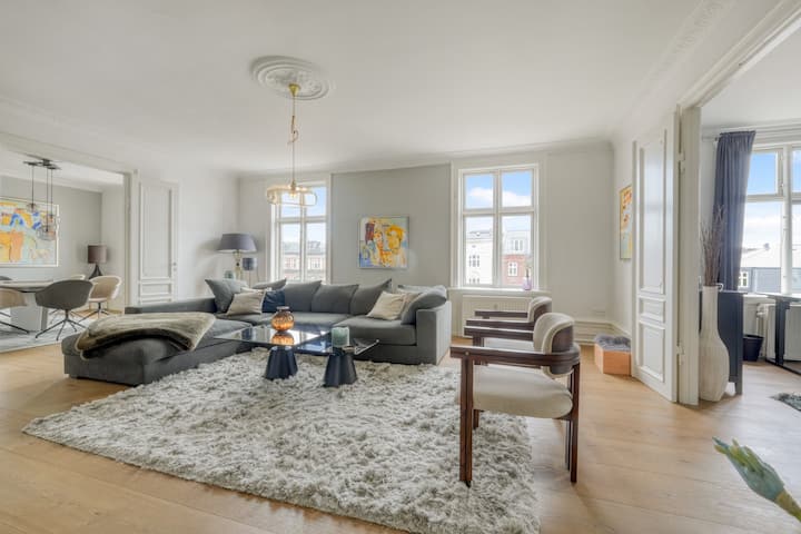 Stylish & Spacious Apt In Cph - Copenaghen