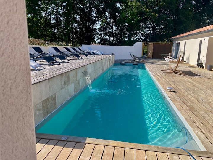 Villa Cosy Avec Piscine - Périgord