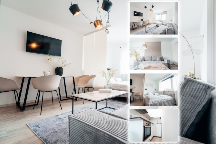 1 Br Studio | Parkhaus | Zentral | Wifi | Küche - Wiesbaden