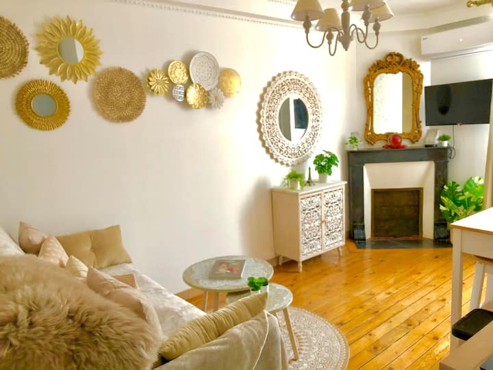 Logement Climatisé Junboh à 2min Gare 15 Min Paris - Le Bourget