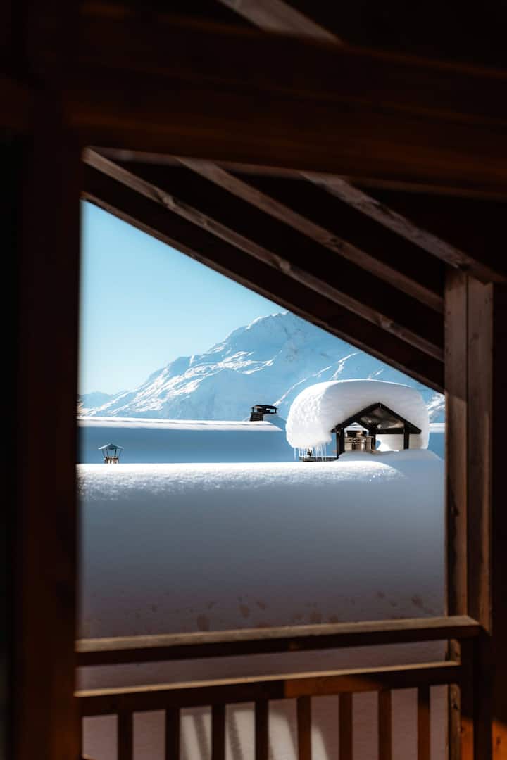 Chalet Saint-bernard, Ski Aux Pieds, 8 Personnes - La Rosière