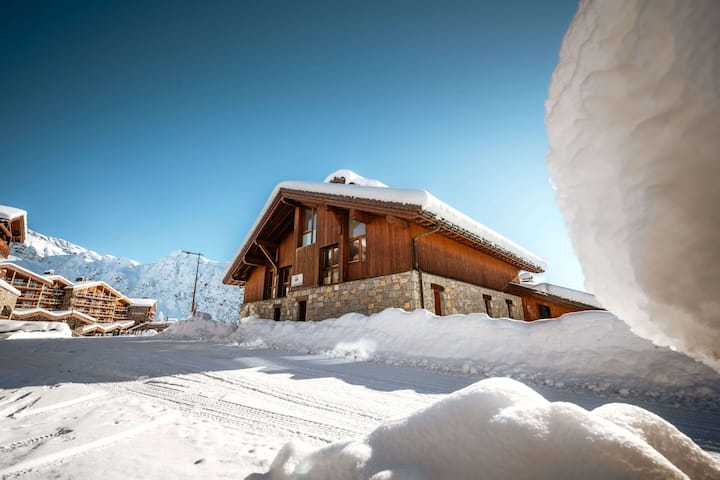 Chalet Des Cimes, Ski Aux Pieds, 11 Personnes - La Rosière