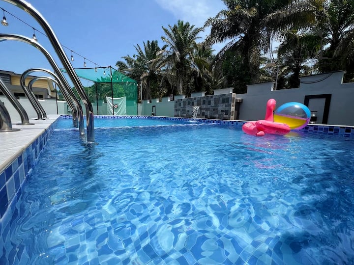 Pd 4br Private Pool Fun House - 5 Mins To Beach - Port Dickson