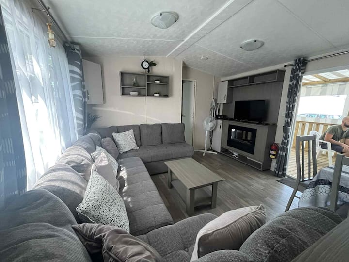 Mobil-home 6pers Tout éQuipé, Camping 4étoiles-144 - Plage de Riez