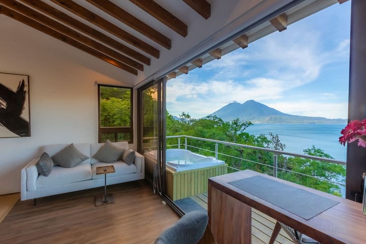 1bd-1bath Casita With Hot Tub And Gorgeous Views - Guatemala