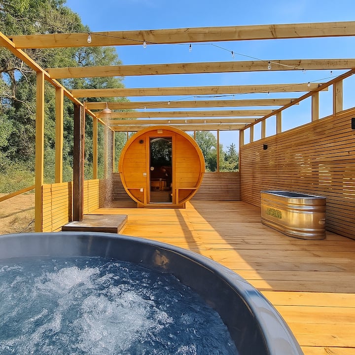 Mulldome Retreat - Sauna - Hot Tub - Plunge Pool - Ireland