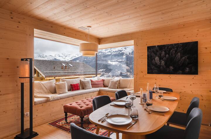 10p, 254m² Chalet, Cinéma Room By Guernerés - M - Zinal