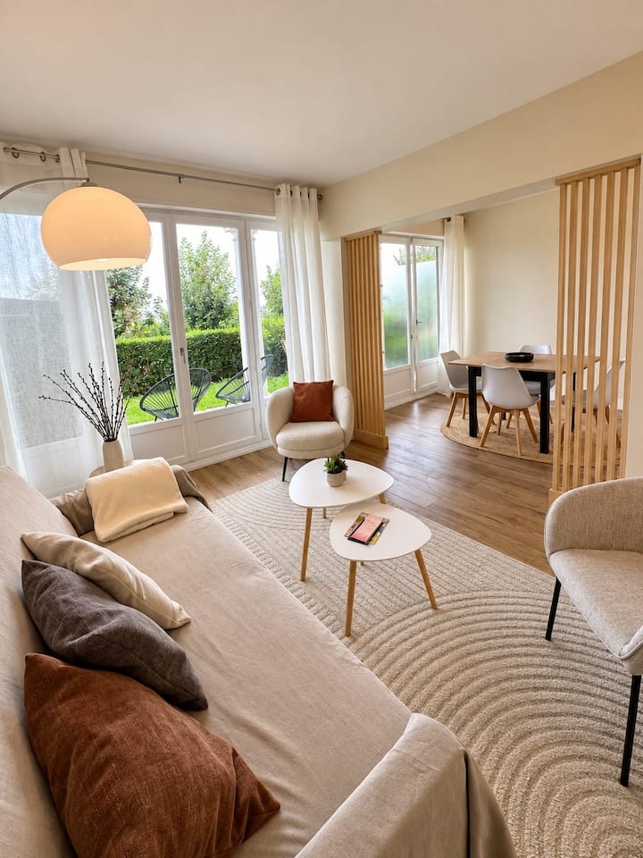 Villa Del Mare Jardin Privatif Parking Privé - Trouville-sur-Mer
