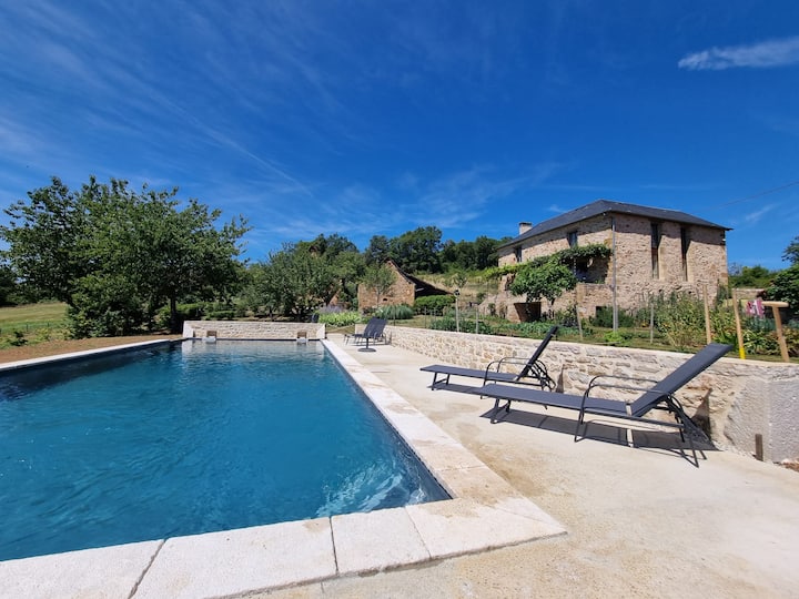 Maison Avec Piscine (12mx 5 M) - Figeac