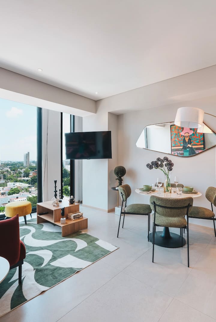 New Chapultepec Apartment A/a Pool&gym - Guadalajara