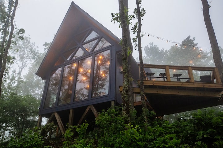 Luxury Treehouse W/sauna And Mountain Views - Boone, NC
